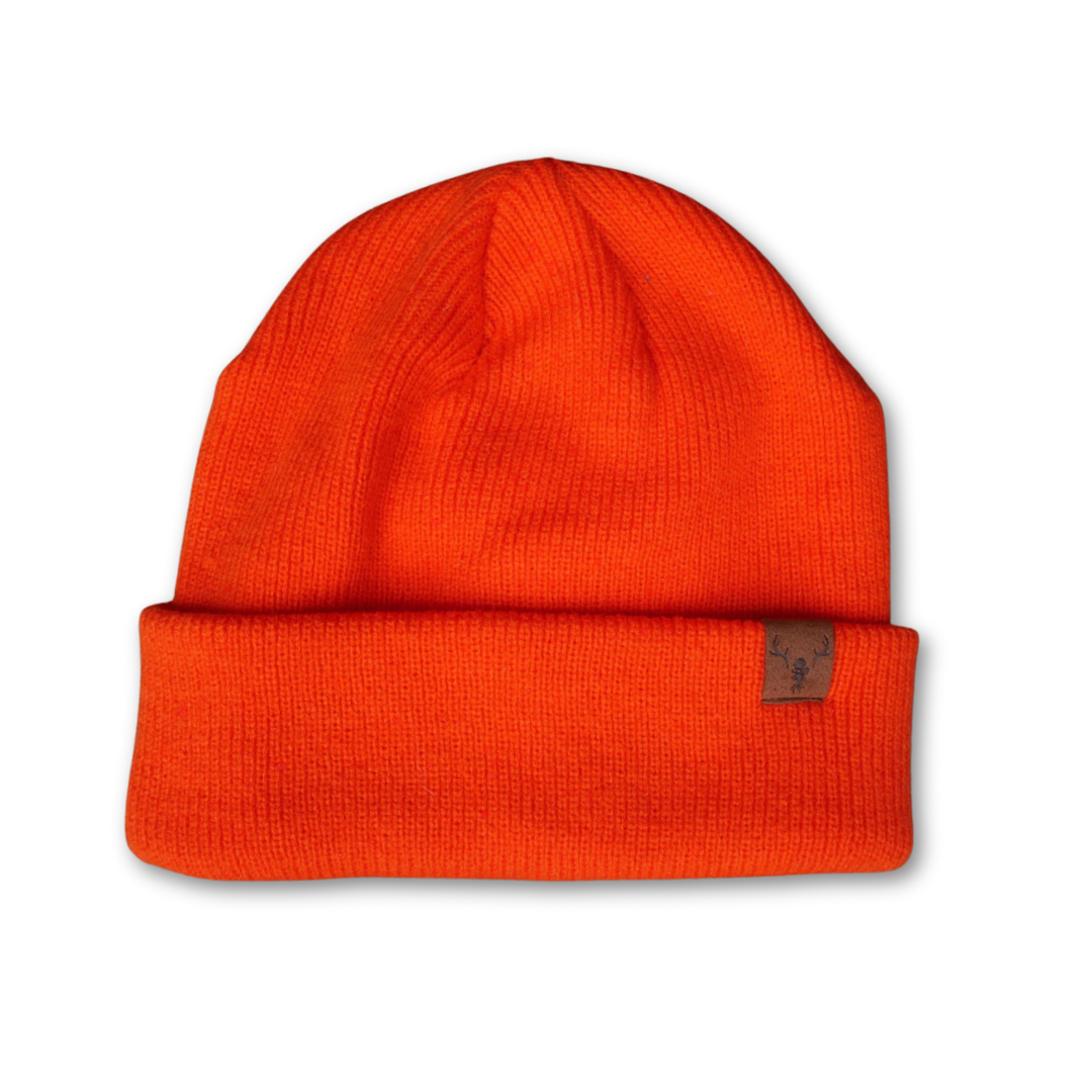 Hunter's Orange Knit Beanie – Bitterroot Outdoor Co